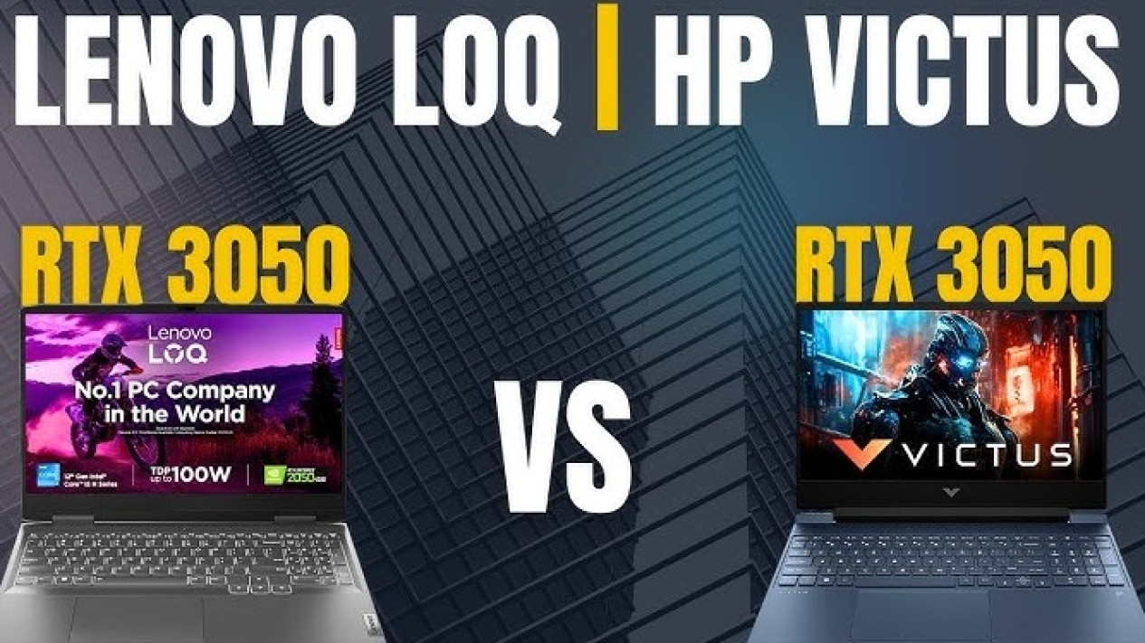 Foto Laptop Gaming Terbaik, Lenovo LOQ dan HP Victus Mana yang Lebih ...
