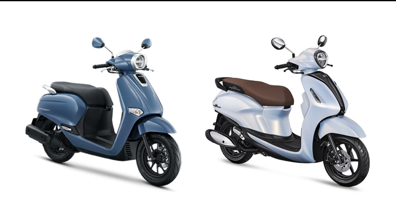 Foto Yamaha Grand Filano vs Honda Stylo 160, Mana Motor Matic yang ...