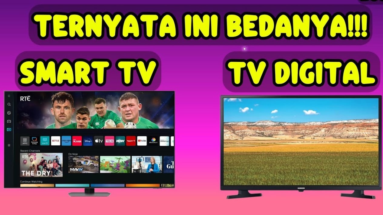 Foto Bingung Pilih TV Digital atau Smart TV? Ini 5 Perbedaan Utama yang Wajib Kamu Tahu!