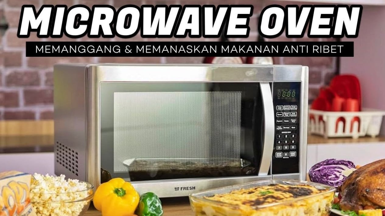 Foto 10 Microwave Oven Terbaik 2025, Mulai 1,5 Juta Fitur Lengkap!