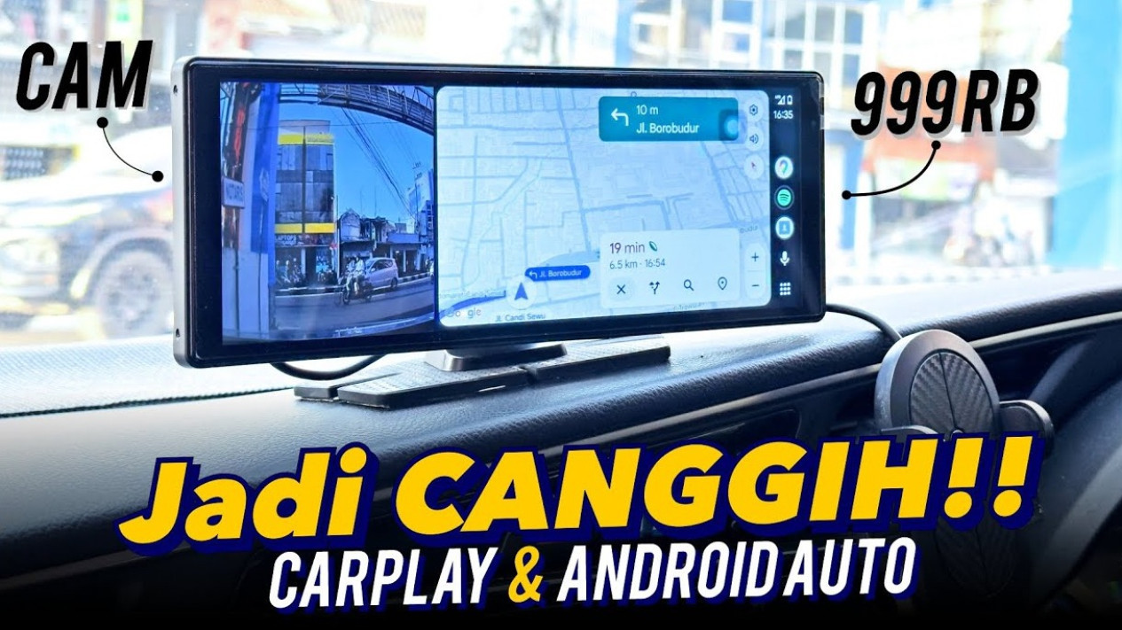Foto Solusi Android Auto dan Apple CarPlay di Mobil Lama Tanpa Ribet ...