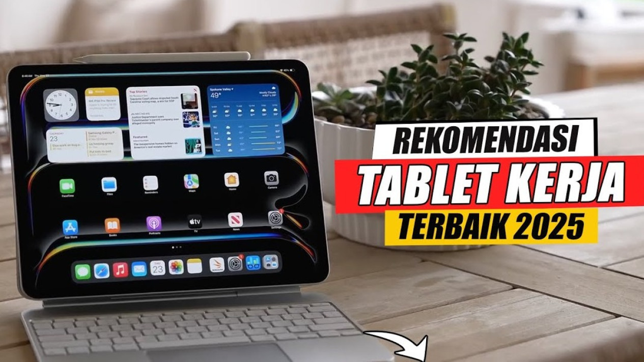 Foto Tablet Kerja Terbaik Oktober 2025, Praktis Bertenaga Gantikan ...