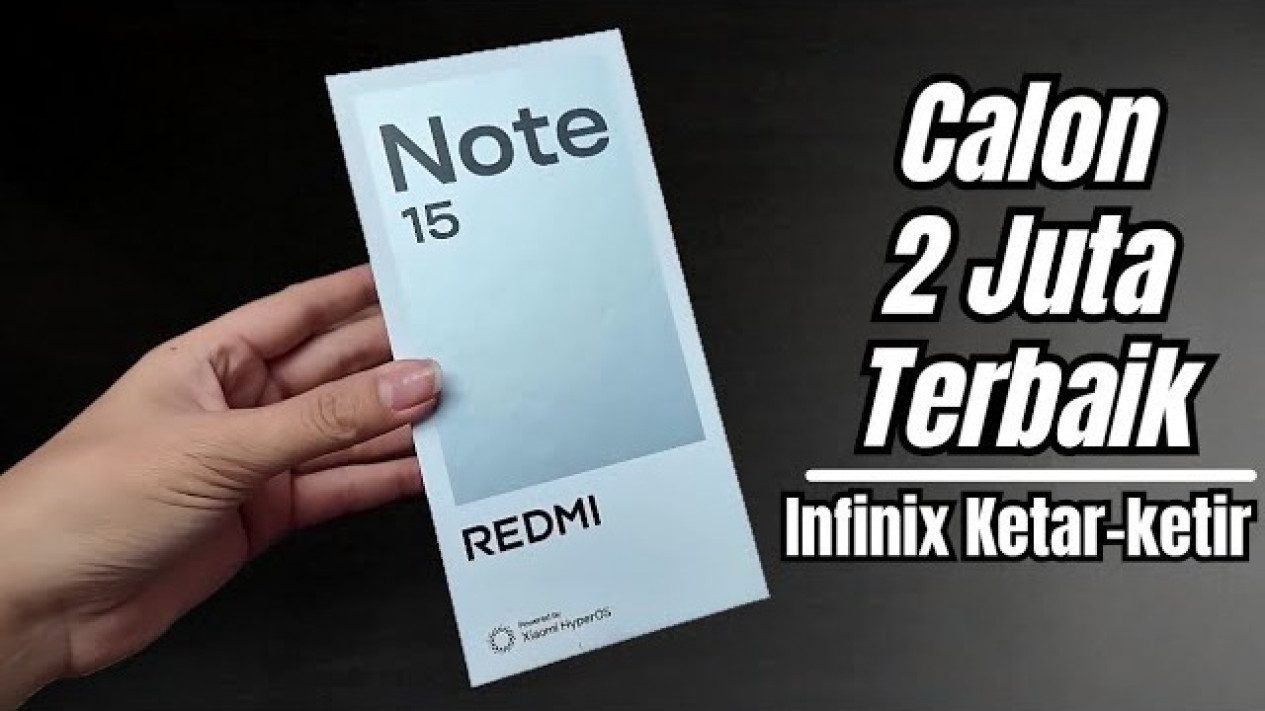Foto Redmi Note 15 5G Rilis, Harga Mulai Rp 2 Jutaan Spek Gaming