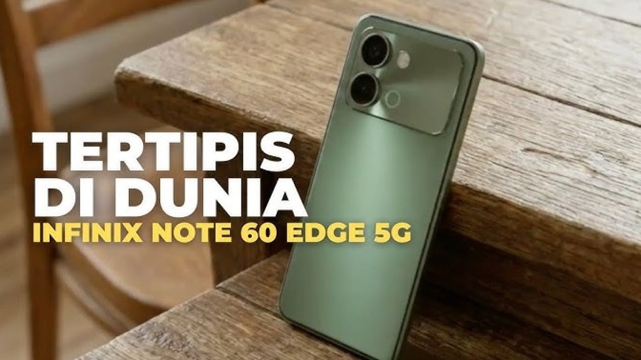 Foto Infinix Note Edge 5G Bocor, Tablet Slim 6mm Launching Januari 2026