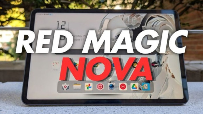 Red Magic Nova Tablet Gaming Snapdragon 8 Gen 3 Baterai 10.100 mAh ...