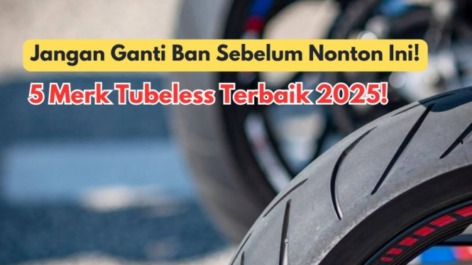 5 Rekomendasi Ban Motor Tubeless Terbaik Tahun 2025 untuk Performa Optimal