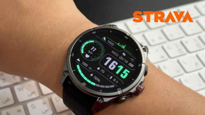 Mirip Garmin! Supercala Onyx, Smartwatch dengan AMOLED, GPS, dan Flashlight