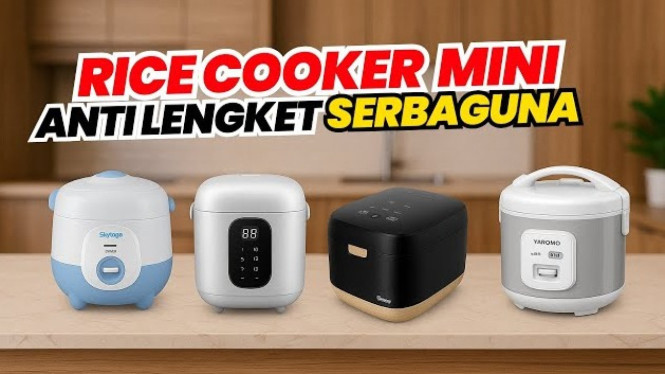 Rice Cooker Mini Terbaik 2025 Cocok Anak Kos Hemat Tempat