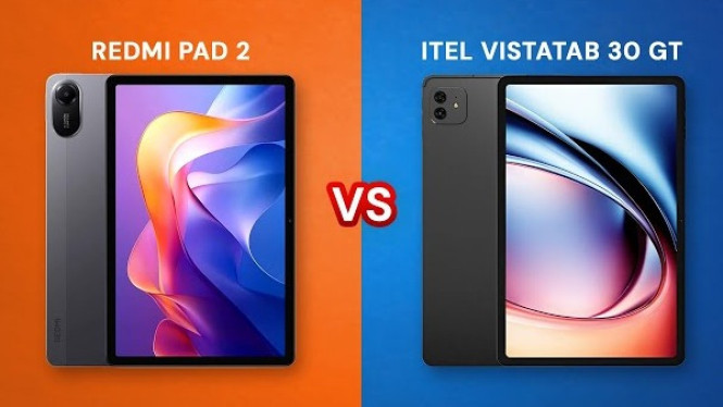 Duel Redmi Pad 2 vs Itel Vista Tab 30 GT, Mana yang Lebih Layak Dibeli?