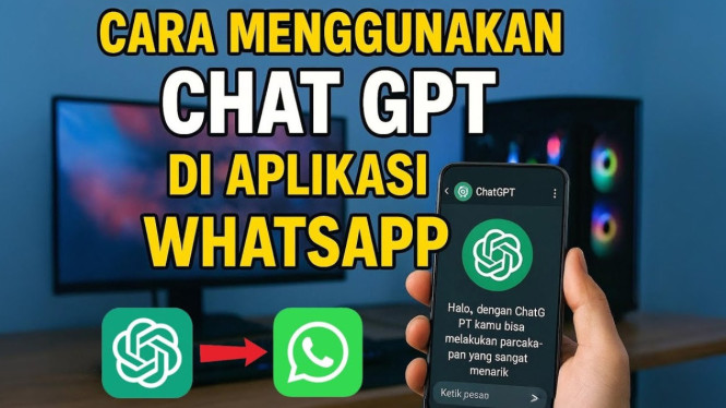Cara Pakai Chat GPT di WhatsApp yang Lagi Viral, Mudah Banget!