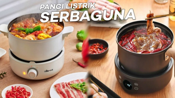 Pilihan Panci Listrik Anti Lengket, Solusi Masak Pagi Hemat Waktu!
