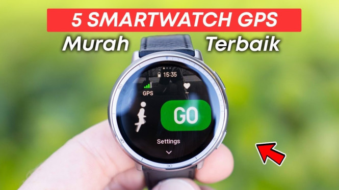 5 Rekomendasi Smartwatch GPS Murah 2025 Mulai 700 Ribu, Stylish dan Fungsional Banget!