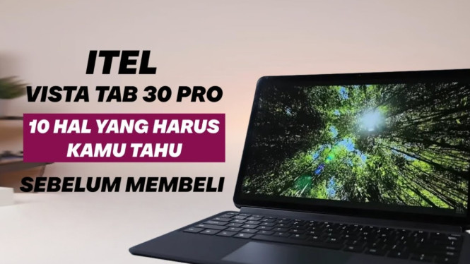 Itel Vista Tab 30 Pro Tablet 13 Inci Bonus Keyboard Harga Promo 2 Jutaan