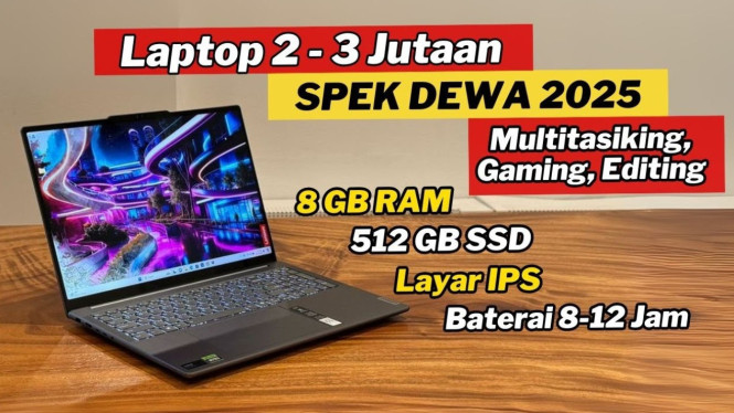 Budget 3 Jutaan Cari Laptop? Ini 7 Pilihan Terbaik Ini Bisa Kerja ...