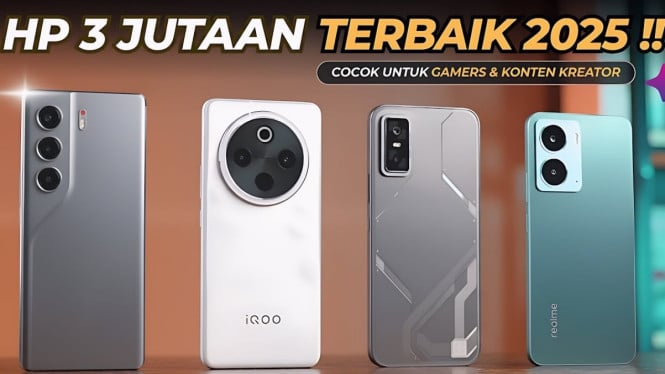 7 Rekomendasi HP 3 Jutaan Terbaik 2025, Spek Gahar dengan Harga Ramah Kantong