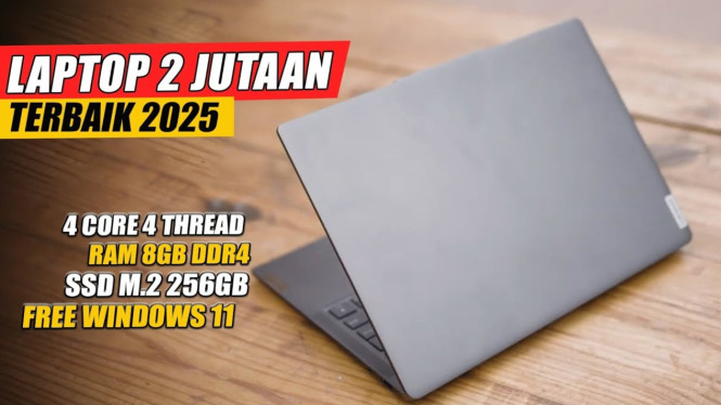 Laptop 2-3 Jutaan Fitur Lengkap Terbaik 2025 Kerja Belajar Lancar