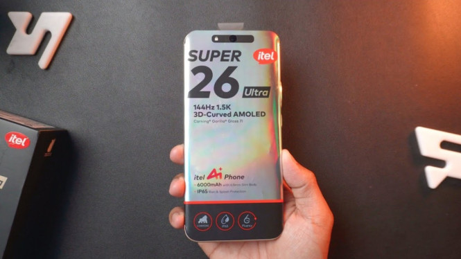 Itel S26 Ultra Buktikan HP Murah Bisa Punya Fitur Premium Layar Curve dan AI Lengkap