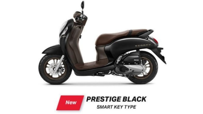 Honda Scoopy Prestige 2025 Hitam: Segini Harga Terbarunya!