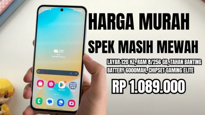 HP 1 Jutaan 2025 Ternyata Nggak Kentang! Ini 10 Rekomendasi Terbaik Buat HP Kedua