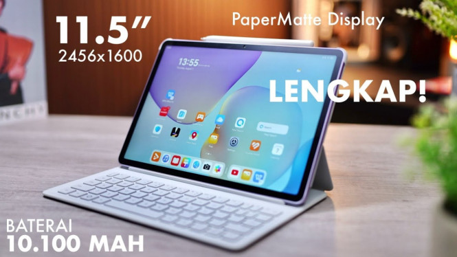 Huawei Matepad 11.5 2025, Tablet 5 Jutaan Bundling Keyboard dan Stylus