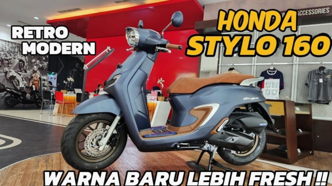 Honda Stylo 160 Model 2025: Jadi Tren Motor Retro Mewah Paling Kece?
