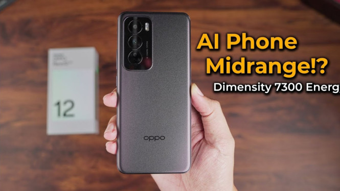Oppo Reno12 Pro Kamera Sony LYT 600 Hasil Foto Video Mantap Harga 7 Jutaan
