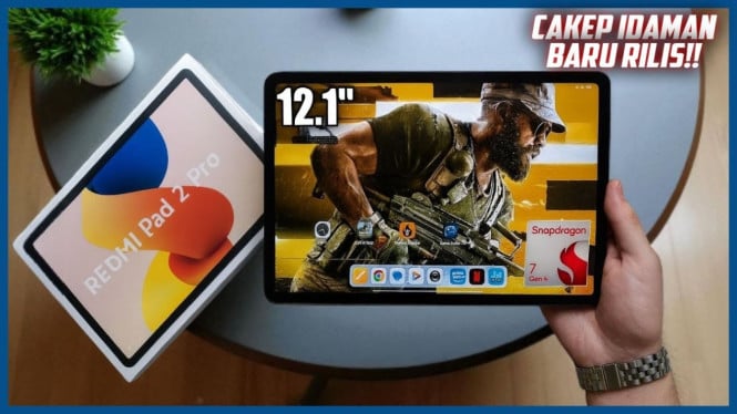 Redmi Pad 2 Pro Review, Tablet 12,1 Inci dengan Quad Speaker Dolby Atmos!