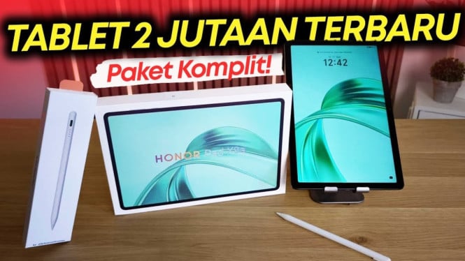 Tablet 2 Jutaan Terbaik 2026, Redmi Pad SE Sampai Huawei MatePad!