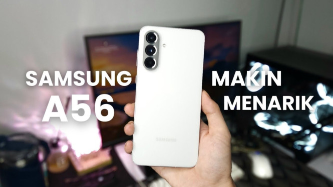 Samsung A56 Terbaik 2025 Harga Turun Rp4,8 Juta Frame Metal Gorilla ...