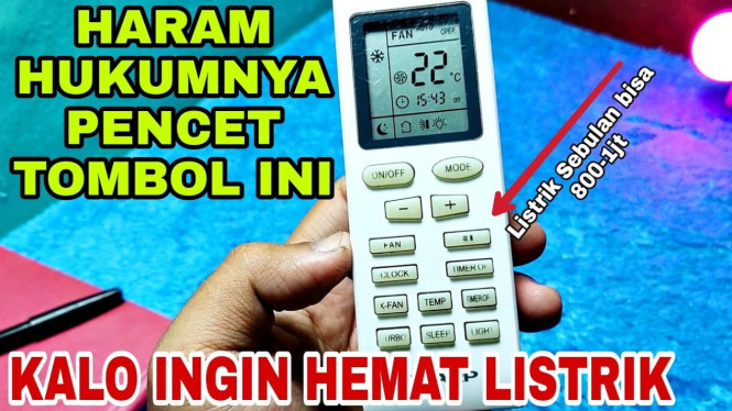 Tips AC Hemat Listrik Jangan Pernah Tekan Tombol Turbo Mode Ini Bikin ...