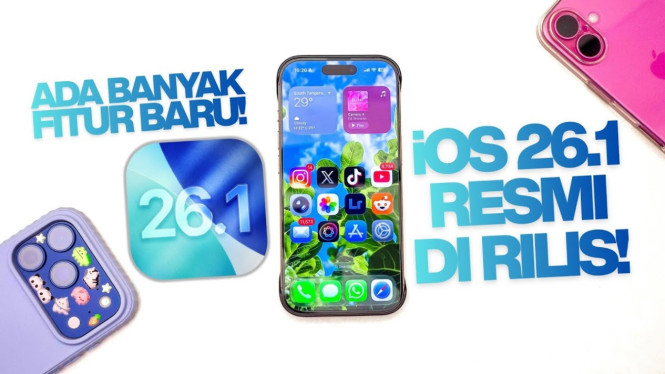 iOS 26.1 Resmi Dirilis Apple, Fitur Liquid Glass Makin Keren!