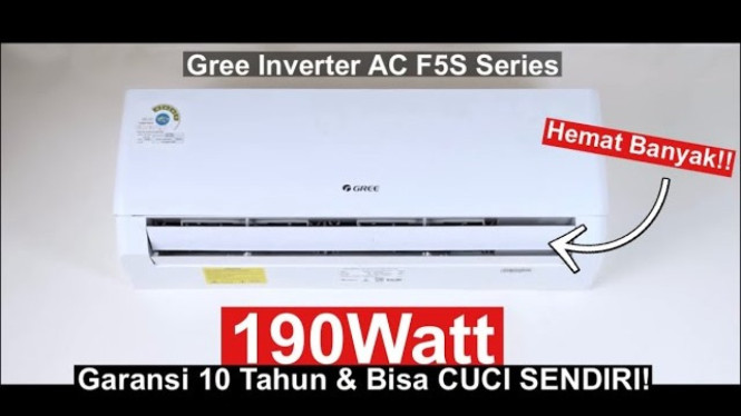 Review AC Gree Inverter: Cuma 190 Watt Bikin Biaya Listrik Jadi 3 ...