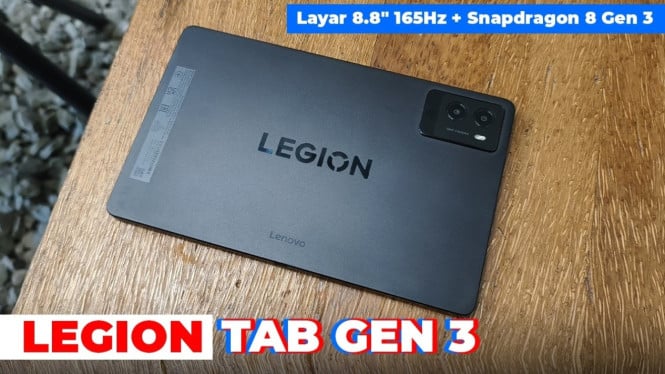 Lenovo Legion Tab Gen 3 Tablet Gaming 8 Inci Ini Punya Layar 165Hz dan ...