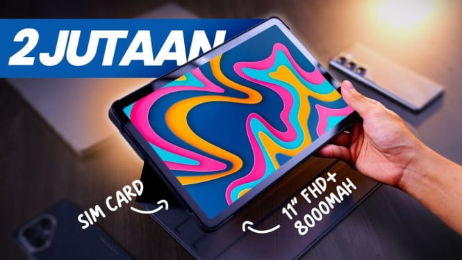 Techno Megapad 11 Tablet 2 Jutaan, Saingan Redmi Pad SE SIM Card 4G!