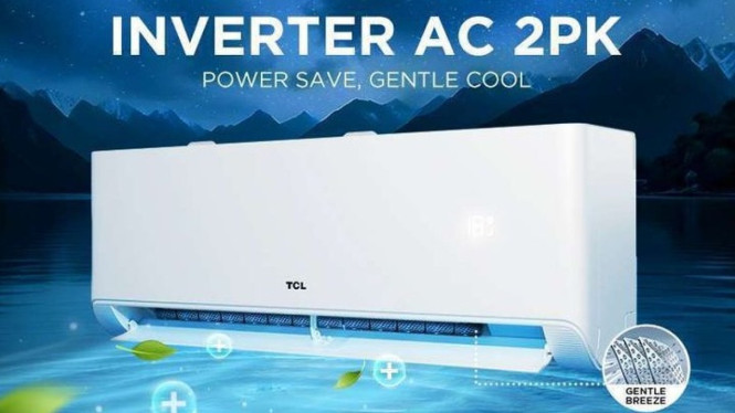 TCL Gentle Cool Pro AC Smart Hemat Listrik, Tagihan Aman!