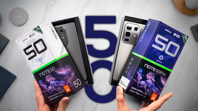 Infinix Note 50 Series Rp2 Jutaan, Pilih yang Mana Nih?