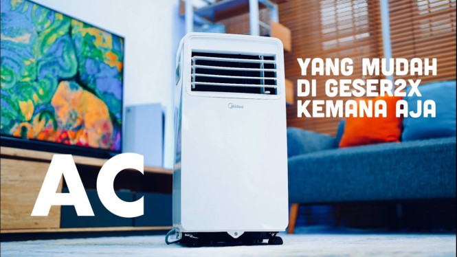AC Portable Midea: Solusi Cerdas Dinginkan Ruangan Tanpa Ribet Instalasi!
