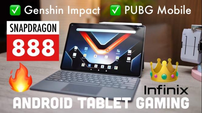 Infinix Xpad GT Meluncur, Tablet Gaming Punya Layar 144Hz dan Snapdragon 8!