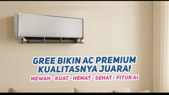 Review Gree Airy Series: AC Flagship dengan Teknologi AI Premium Banget!