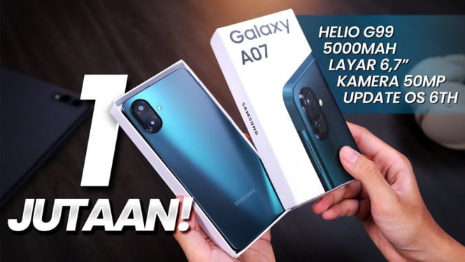 HP 5G Murah Juni 2026 Makin Menarik, Samsung Galaxy A07 5G Jadi Sorotan