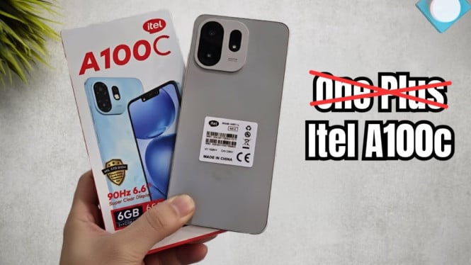 Itel A100C Rilis Punya Desain Mirip OnePlus, HP Sejutaan Tahan Banting!