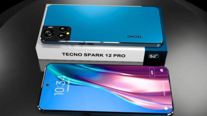 Tecno Spark 12 Pro Layar 120Hz dan Kamera 108MP Bikin HP 4 Jutaan Ketar ...