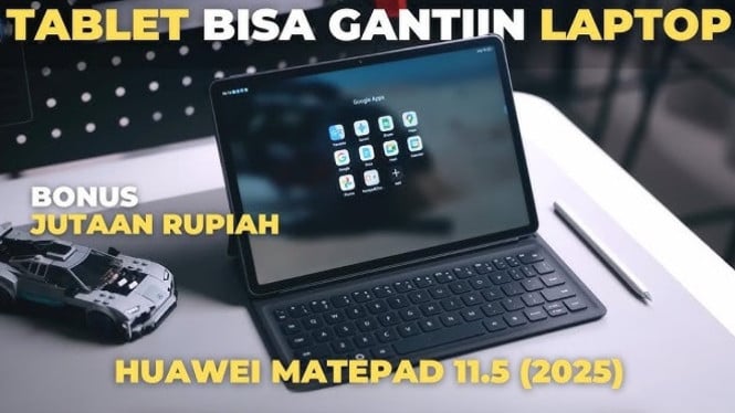 Huawei MatePad 11.5 Tablet Produktif Lengkap Cuma 5 Jutaan