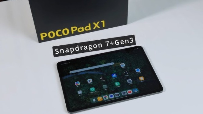 Tablet Poco Pad X1 Gaming Snapdragon 7 Plus Gen 3 Harga Terjangkau!
