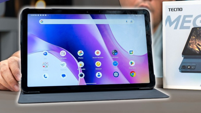 Tecno MegaPad 11 Cuma 510 Gram Bikin Tablet Lain Kalah Ringan dengan ...