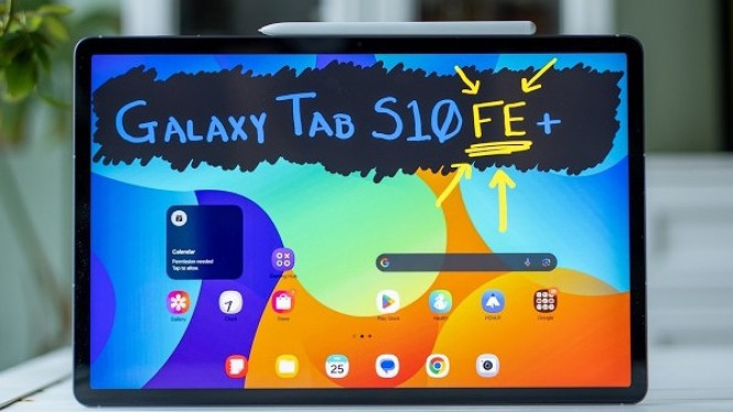 Tablet Samsung Galaxy Tab S10 FE Plus Punya Layar Besar dan Baterai Jumbo!
