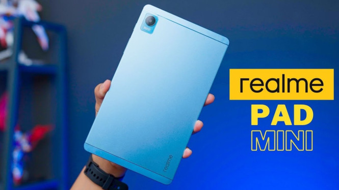 Realme Pad Mini! Tablet Desain Tipis Punya Speaker Dolby Atmos