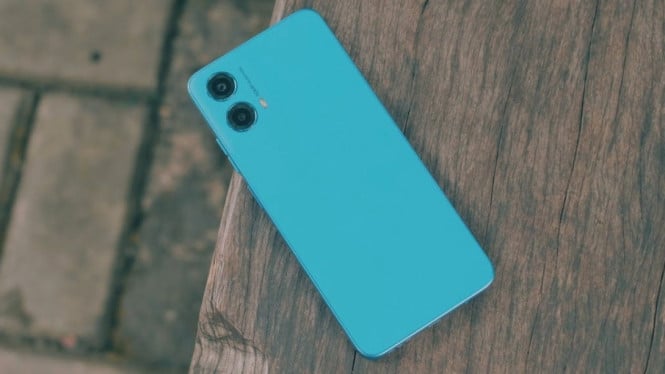 Motorola G45 Bukan HP Biasa, Material Kulit Sintetis Terasa Beda