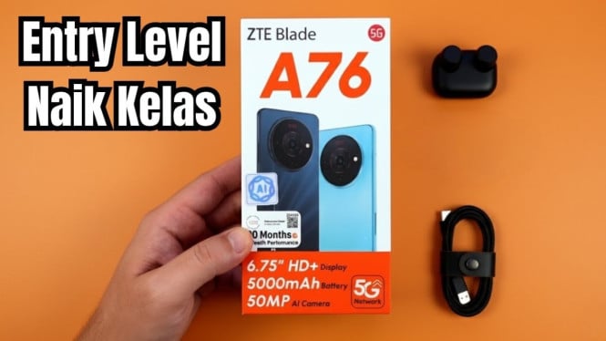 HP 5G Murah Nubia Blade A76 Hadir, Chipset Ngebut Harga Ramah Kantong!