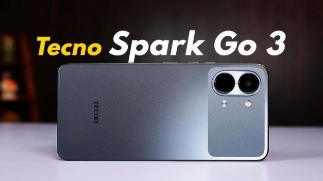 Tecno Spark Go 3 HP Murah Fitur Lengkap, Cocok untuk Harian!